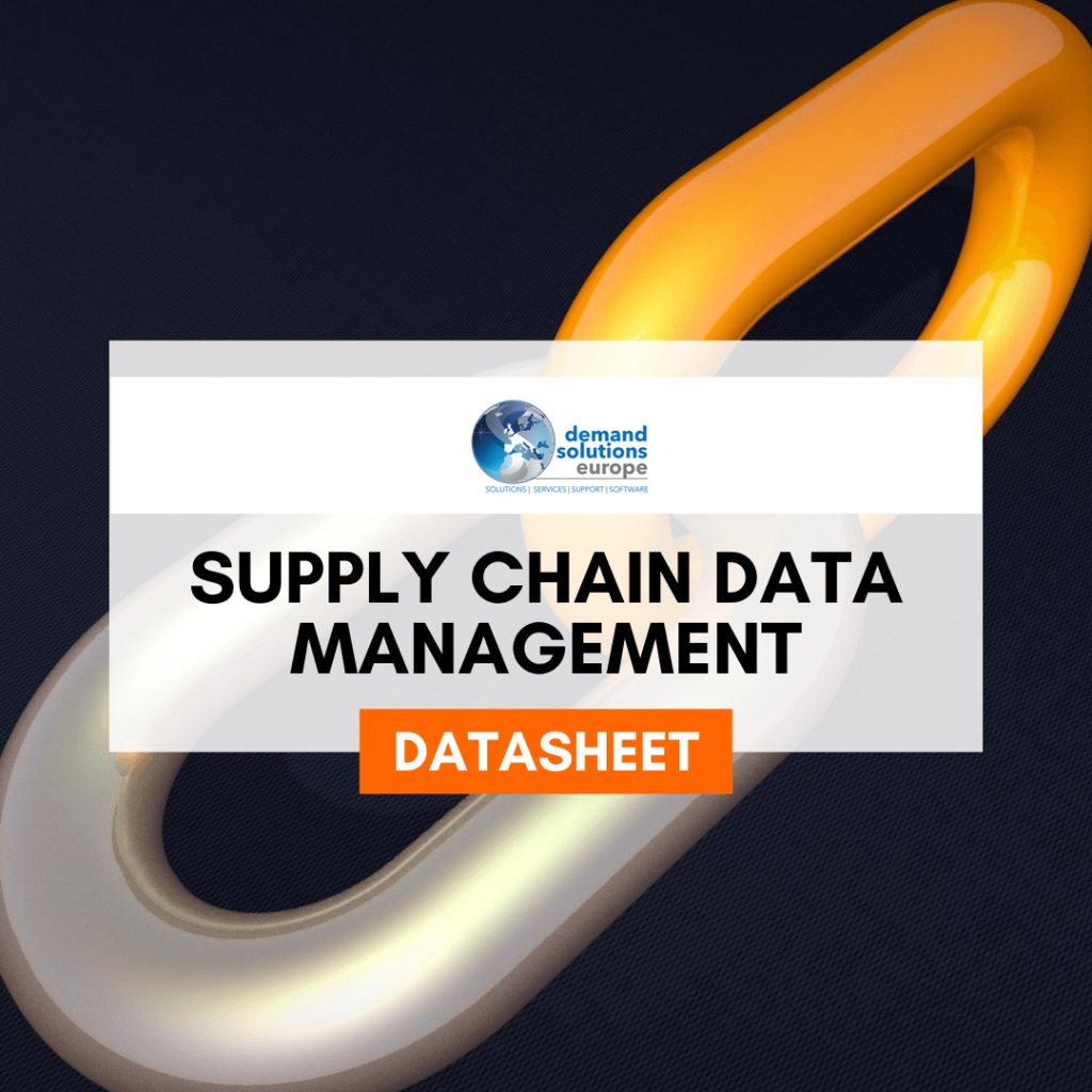 Digital Supply Chain - Supply Chain Data Management – Supply Chain ...